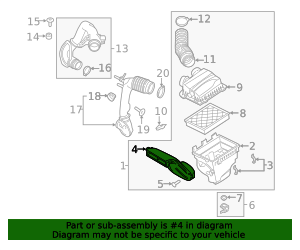 2017-2020 Ford Inlet Duct HP5Z-9C675-A | OEM Parts Online