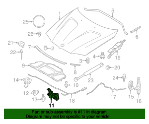 51-23-7-336-582 - Lock - 2011-2018 BMW | Buy BMW Parts Now