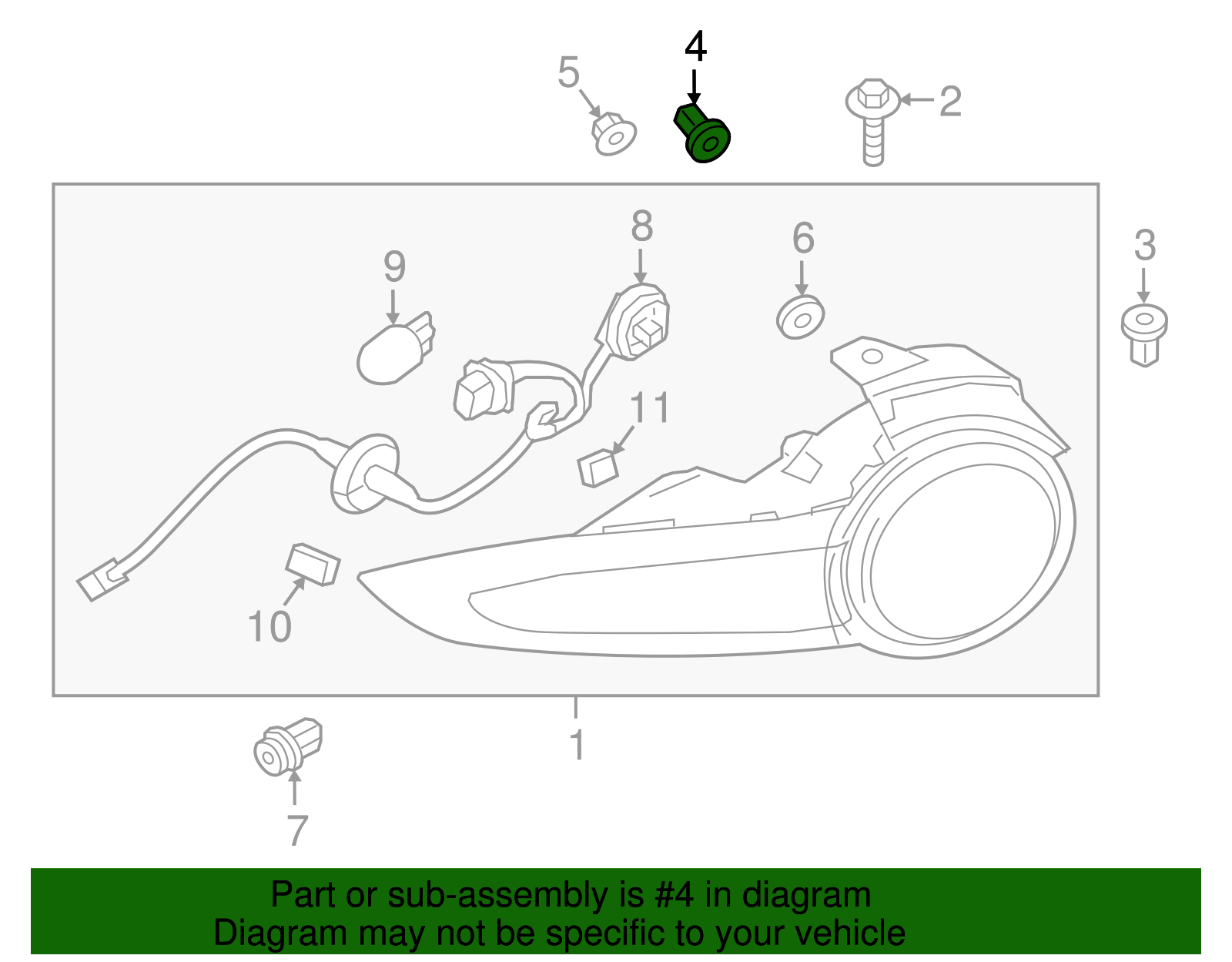 KD53-51-146B - 2013-2024 Mazda - Tail Lamp Assembly Fastener | Mazda ...
