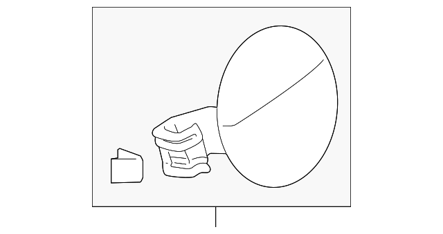2019-2021 Hyundai Tucson Fuel Door 69511-D3500 | OEM Parts Online