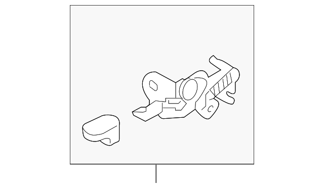 2009-2021 Hyundai Release Handle 81570-2H001 | OEM Parts Online
