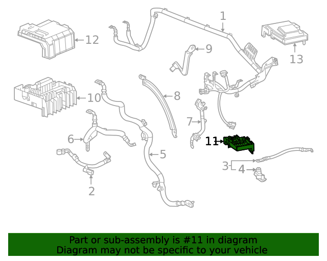 2020-2023 GM Fuse Block 84663446 GM | GMPartsDirect.com