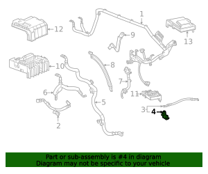 2020-2024 GM Battery Cable Post Terminal 84335255 | OEM GM Parts