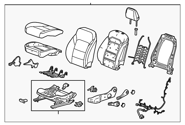 Seat Assembly - GM (84186673) | GMPartsDirect.com