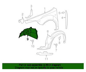 20757863 Panel - New OEM Part From GM Parts Direct | GM Parts Store
