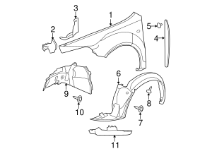 20757863 Panel - New OEM Part From GM Parts Direct | GM Parts Store