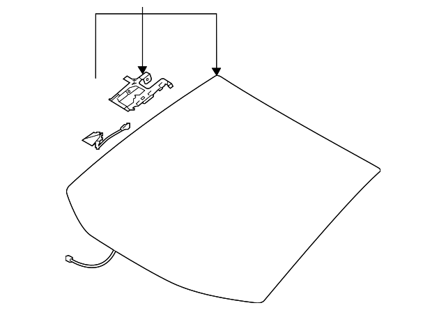 2021-2024 Toyota Venza Windshield 56101-48910 | Toyota Parts Express