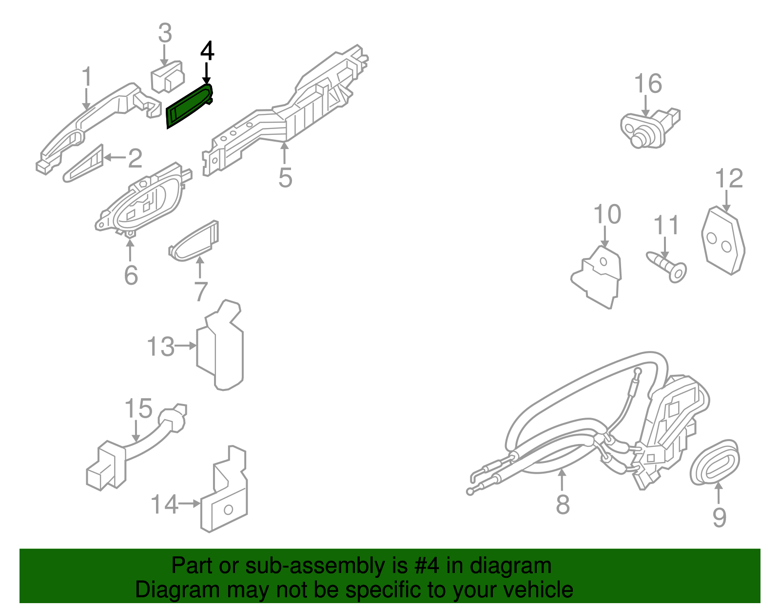80654-1BA0A - Cover Gasket 2017-2024 Nissan Armada | Nissan Parts ...