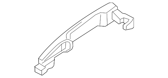 2019-2020 Nissan Armada Handle, Outside 82640-5ZT0A | Bill Kay Nissan Parts