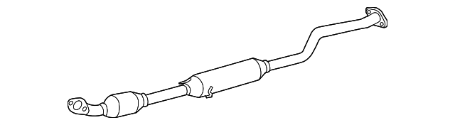 17420-28520 Center Pipe - Toyota | Mike Calvert Toyota Parts