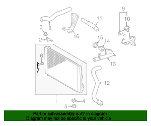 1993-2010 Toyota Radiator Drain Plug Gasket 96711-19007 | Toyota Parts ...