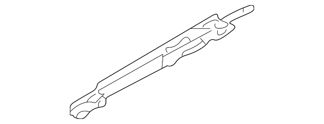 2005-2014 Volvo XC90 Guide Rail - Passenger Side (RH) 8658961 ...