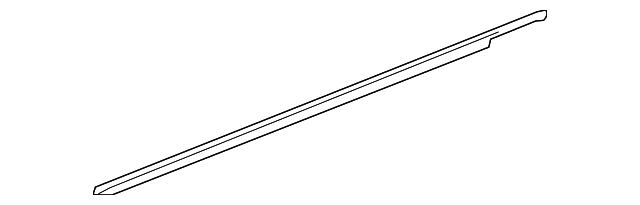 212-725-03-65 - Belt Molding 2010-2013 Mercedes-Benz | Mercedes-Benz ...