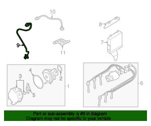 1997-2005 Mitsubishi Crankshaft Position Sensor MD319171 | Mitsubishi ...