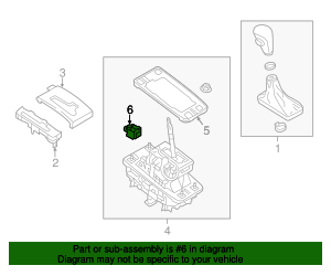 2006-2018 Audi Shift Interlock Solenoid 4F0-927-353-C | OEM Parts Online