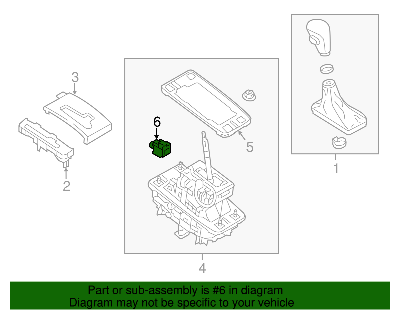 2006-2018 Audi Shift Interlock Solenoid 4F0-927-353-C | Audi OEM Parts Guy