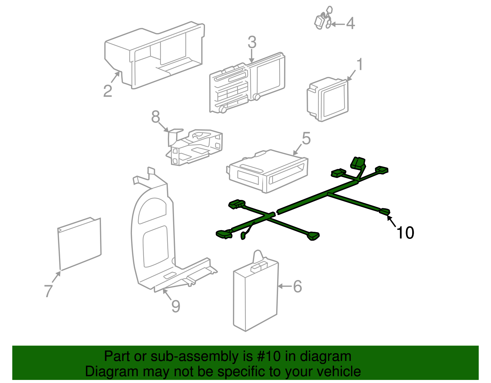 61-12-8-377-432 - 1998-2000 BMW - Wire Harness | BMWPartsHub