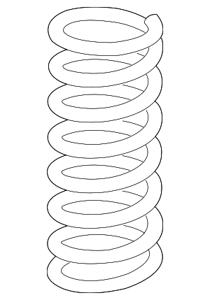 52441-SZB-A02 - 2009-2015 Honda Pilot - Spring Rear | Honda Parts Cheap