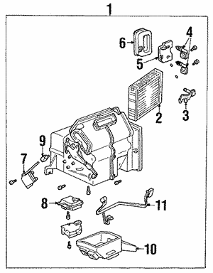 Genuine OEM Ford Part - Tube Heater Water XF5Z-18663-AA | Genuine OEM ...