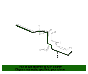2005-2009 Dodge Lower Hose & Tube 52028918AI | TascaParts.com
