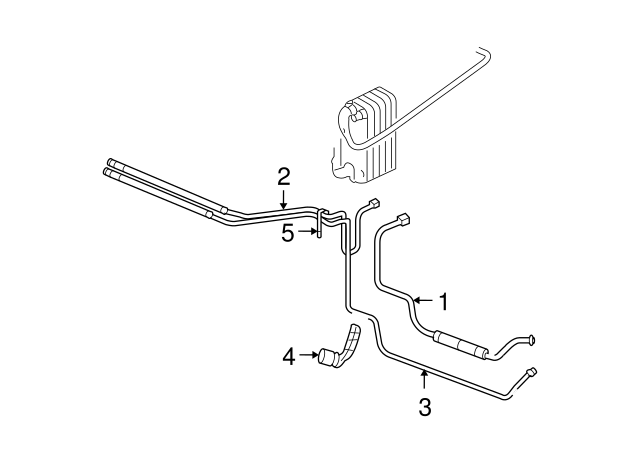 2003-2009 Dodge Cooler Line 52028920AI | Mopar Parts Canada