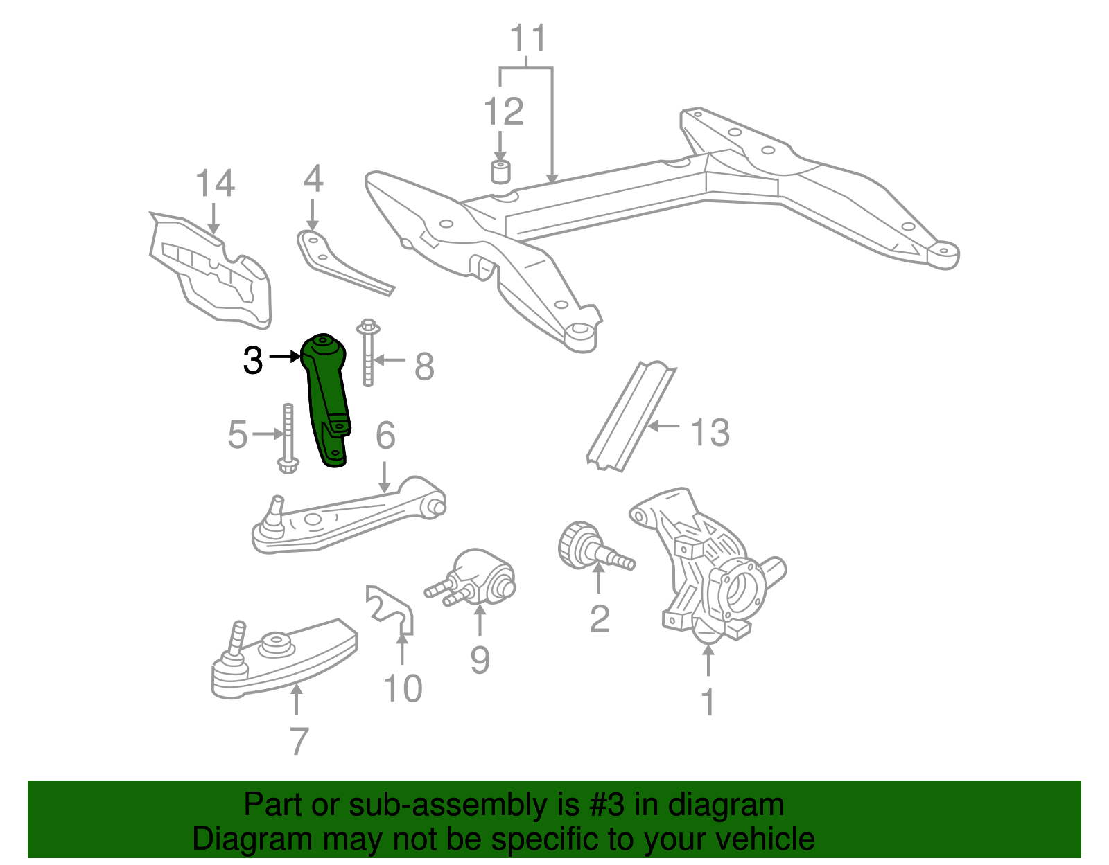 997-331-043-02 - Lateral Arm 1997-2009 Porsche | AutoNation Parts