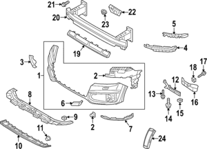 2017-2019 Audi Q7 Guide 4M0-807-284-B | TascaParts.com