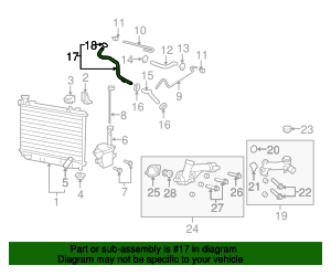 2008-2017 GM Inlet Pipe 92293345 | TascaParts.com