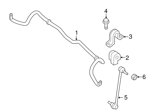 54618-9AM1A - Stabilizer Link - 2015-2021 Nissan | Nissan OEM Parts Direct