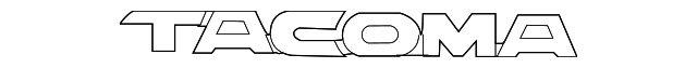 2005-2010 Toyota Tacoma Nameplate 75427-04020-C0 | Toyota Parts Center