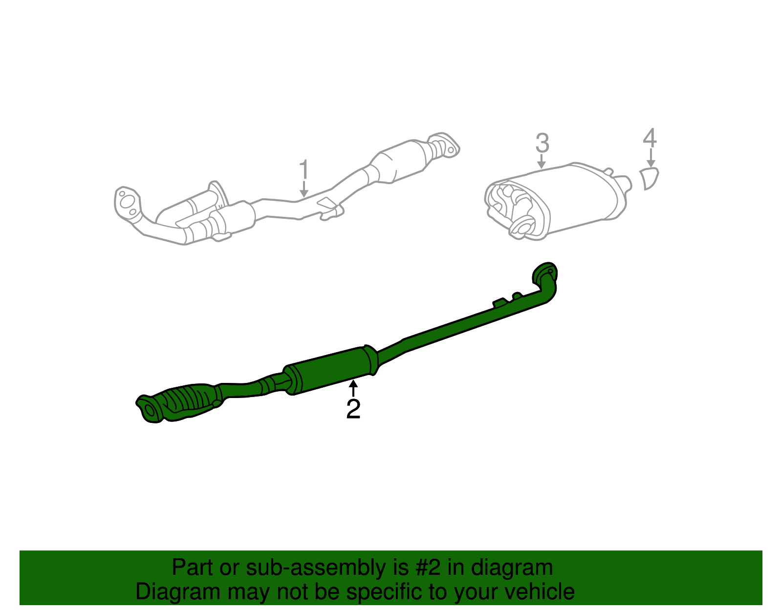 17420-20300 - High-Quality Exhaust Pipe for 2002-2006 Toyota Camry ...