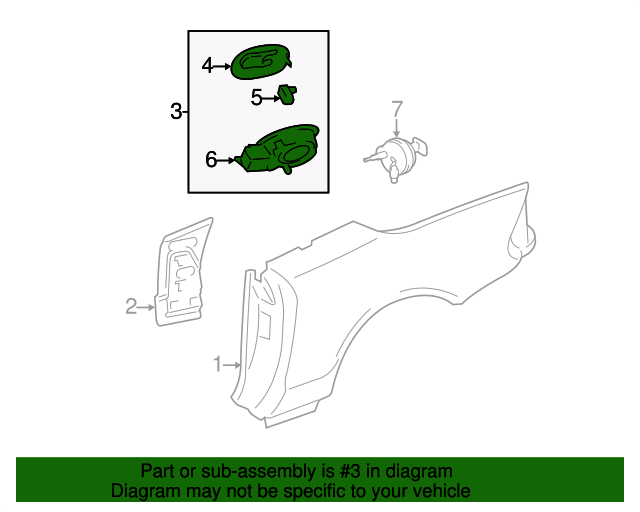 2003-2012 Mercedes-Benz Filler Assembly 230-630-02-67-9999 ...