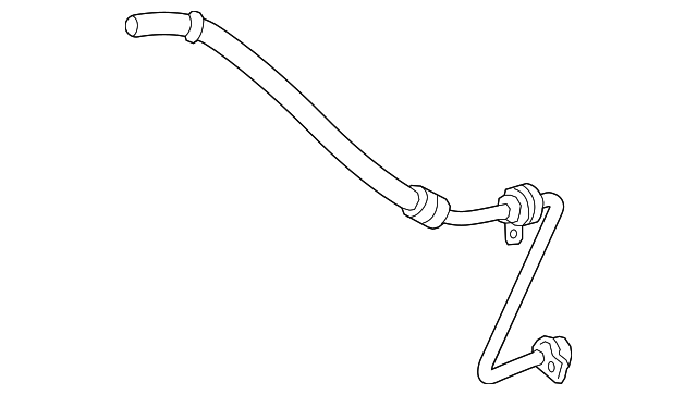 2010-2018 Mercedes-Benz Power Steering Return Hose 906-466-09-24 | MB ...