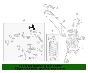 ACDelco 24237658 Seal Transmission Oil Cooler Line