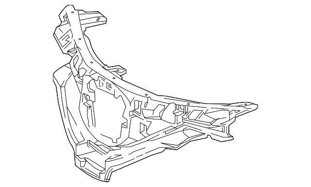 53112-10060 - Mount Frame - 2020-2021 Toyota C-HR | OEM Genuine Toyota ...