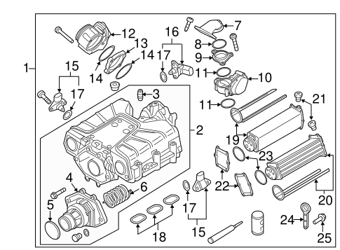 Supercharger & Components for 2013 Audi Q7 | OEM Parts Online