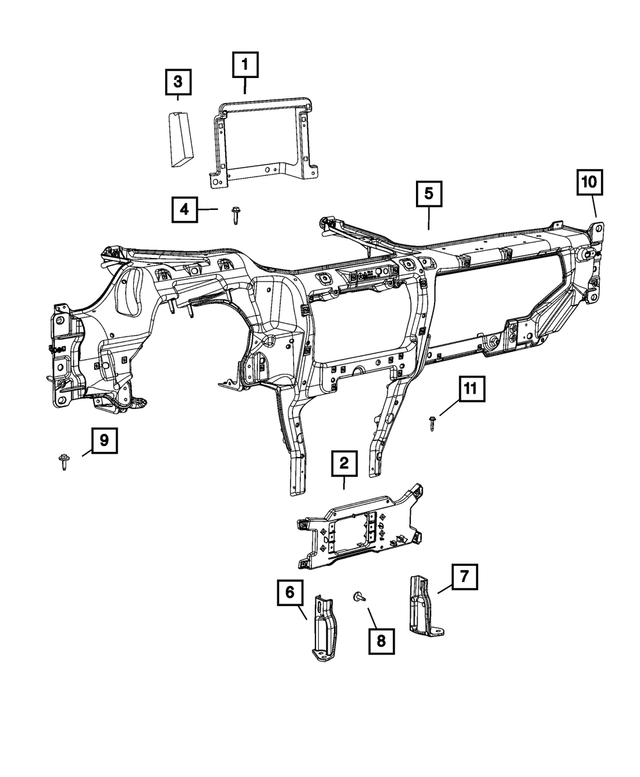 2015-2024 Mopar Hex Head Screw 6505443AA | Mopar eStore
