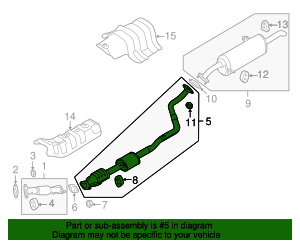 28600-1R220 - Catalytic Converter 2012-2017 Hyundai Accent | AutoNation ...