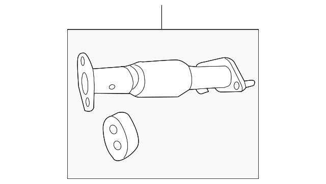 28610-1R220 - Front Pipe - 2012-2017 Hyundai Accent | World OEM Parts ...