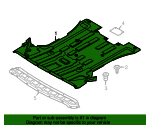 Genuine BMW 51-75-7-213-662 | Under Cover | FREE Shipping on Most ...