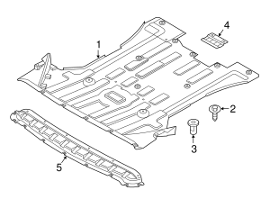 51757213662 - 2011-2017 BMW X3 Under Cover (51-75-7-213-662) | BMW of ...