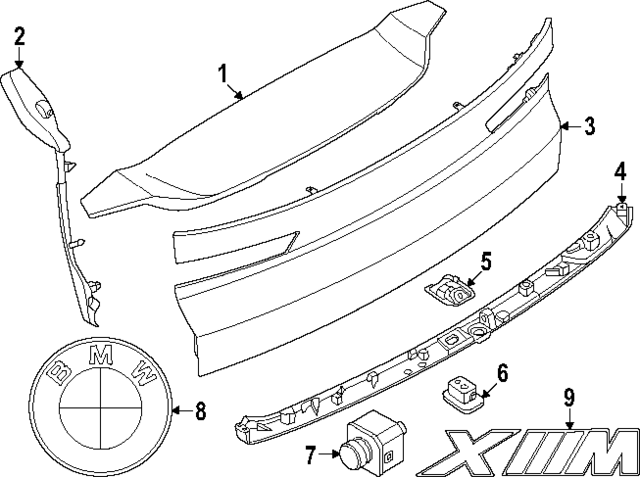 Genuine BMW 51-13-5-A17-7C3 | Finish Panel | FREE Shipping on Most ...