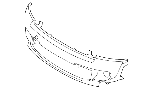 51-11-7-283-329 - Bumper Cover - 2012-2015 Mini Cooper | BMWPartsHub