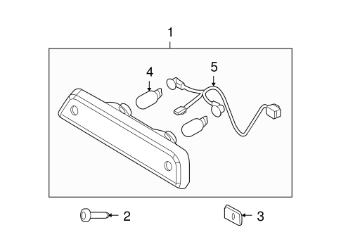 High Mounted Stop Lamp for 2014 Ford F-150 | Levittown Ford Parts
