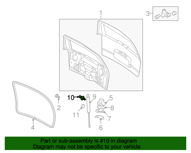 Genuine Hood And Lift-gate Stud for 11569762 | Over 30% Off All Genuine ...