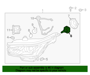 2013-2022 GM Hid Bulb (Replaces Part Number 13587720) 13587843 ...