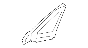 2023 Toyota Venza Vent Window Assembly 68125-48060 | Toyota Parts Center