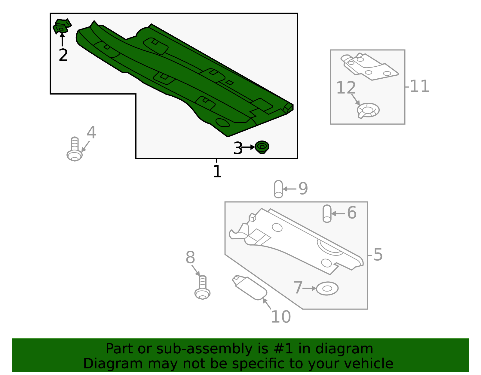 2020-2025 Volkswagen Atlas Cross Sport Under Cover 3QF-825-202-D | VW ...