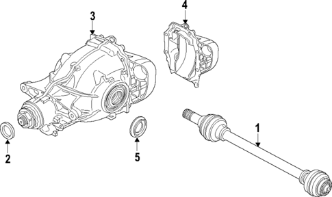 Drive Axles for 2022 BMW X5 | BMW Parts Center