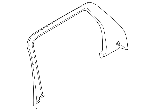 Genuine OEM Frame Molding Part# LR058495 Fits 2015-2023 Land Rover ...